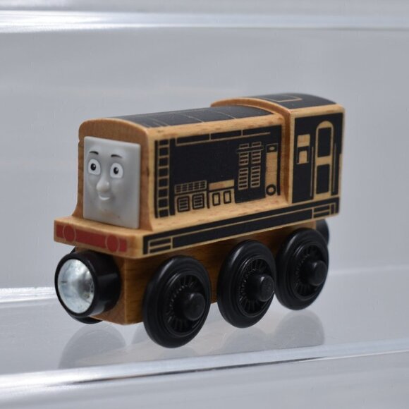 Mattel | Toys | Diesel Wooden Railway Thomas The Train Tank Engine Real ...